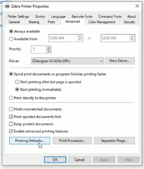 Zebra Printer Setup and Troubleshooting for Windows